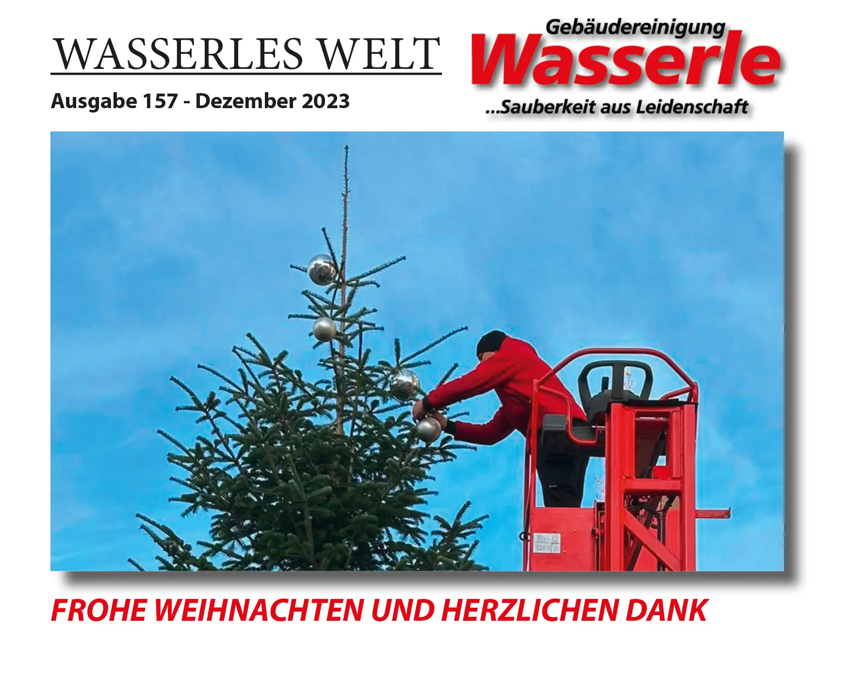 Wasserles Welt – Dezember 2023 - Wasserle Gebäudereinigung München